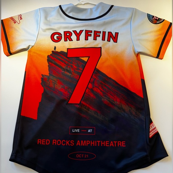 Other | Gryffin Jersey Large Red Rocks 222 | Poshmark